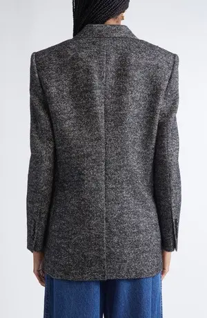 Dolce & Gabbana Double-breasted Herringbone Blazer