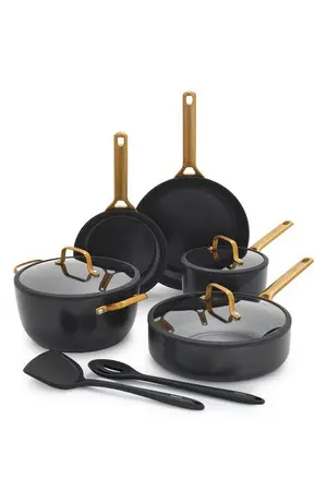 GREENPAN Reserve Pro 10-piece Ceramic Nonstick Cookware Set - Black