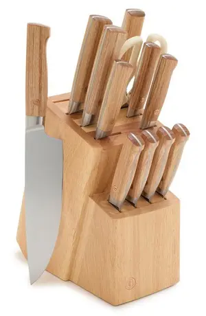 GREENPAN Elite 13-piece Knife Block Set - Brown