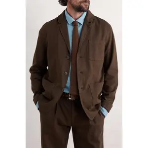 SEASALT CORNWALL Tollgate Linen & Organic Cotton Blazer