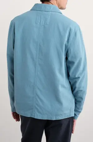 SEASALT CORNWALL Organic Cotton & Linen Shirt Jacket