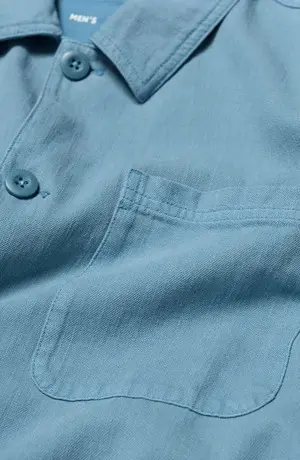 SEASALT CORNWALL Organic Cotton & Linen Shirt Jacket
