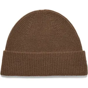 Zegna Oasi Cashmere Beanie - Brown