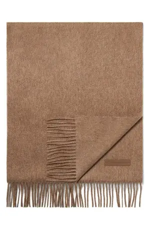 Zegna Oasi Cashmere Scarf - Brown