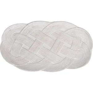 JULISKA Le Panier Mystic Knot Hostess Tray - Whitewash