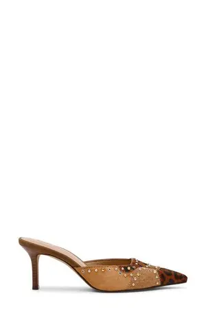 Steve Madden Alexi Pointed Toe Mule - Leopard Multi