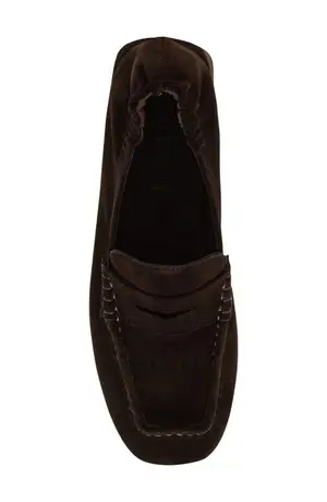 Steve Madden Estee Loafer - Brown Suede