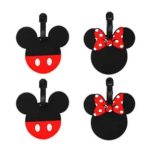 Disney Luggage Tags Set Of Four