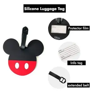Disney Luggage Tags Set Of Four