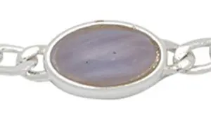 Estée Lauder Moonstone And Agate Chain Bracelet