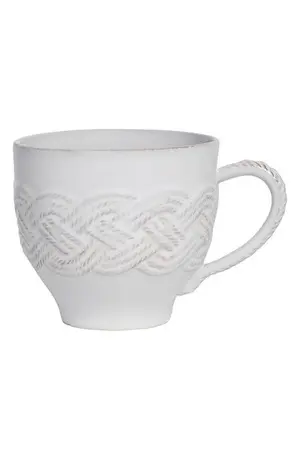 JULISKA Le Panier Mystic Knot Mug - Whitewash
