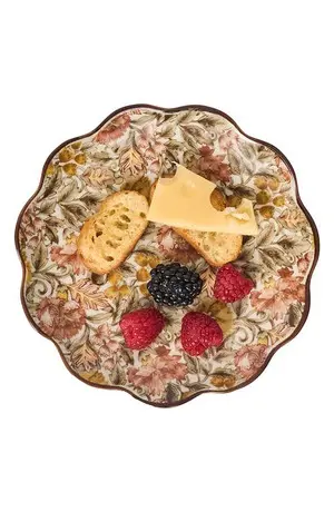 JULISKA Willa Set Of 4 Cocktail Plates - Amber