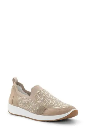 ARA Lisbon Slip-on Sneaker - Beige