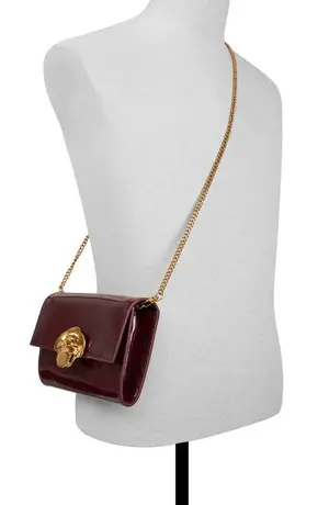 Ted Baker London Leather Clutch With Metal Rose Hardware