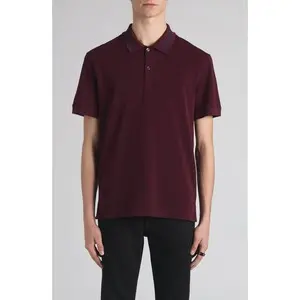 Alexander McQueen Logo Jacquard Collar Polo