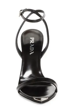 Prada Pointed Toe Sandal - Nero
