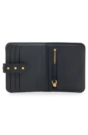 Isabel Marant Oskan Leather Wallet - Black