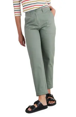 SEASALT CORNWALL Mor Path Organic Cotton Ankle Straight Leg Pants