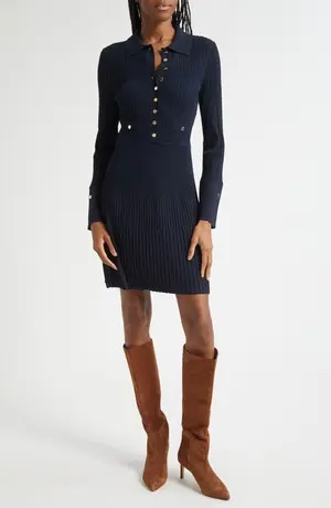Veronica Beard Button Detailed Dresses