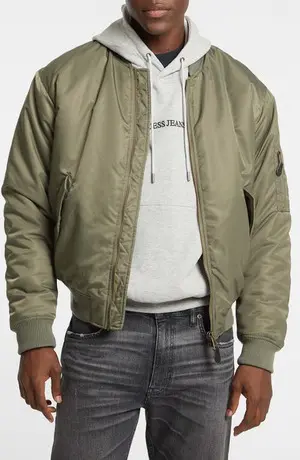 Guess Bomber Jacket - Green