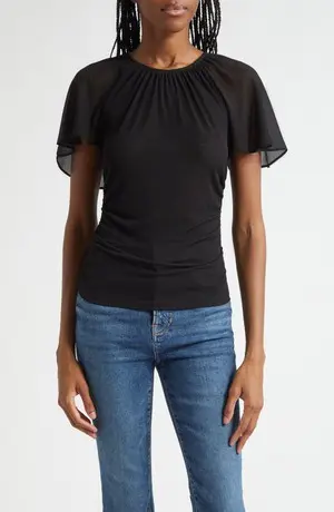 Veronica Beard Short Sleeve Blouses