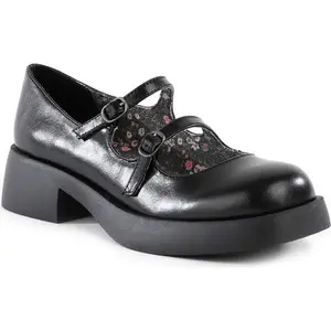 Bc Footwear Fan Club Mary Jane Platform Pump - Black