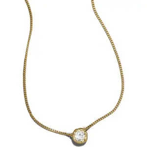 Alexis Bittar Asterale Solitaire Pendant Necklace - Gold