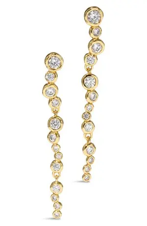 Alexis Bittar Asterales Cascading Drop Earrings - Gold