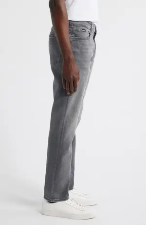 BOSS Ogden Straight Leg Jeans - Medium Grey
