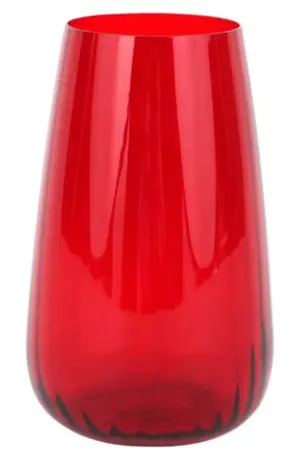 VIETRI Francesca Highball Glass - Red