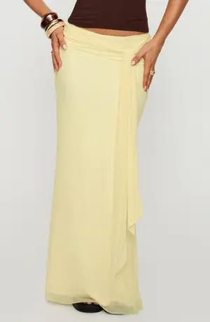 Women's Tie Waist Maxi Skirts