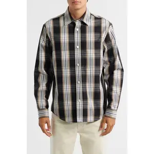BOSS Owen Plaid Button-up Shirt