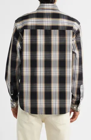 BOSS Owen Plaid Button-up Shirt