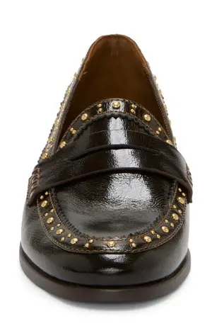 Vince Camuto Camdyn Studded Penny Loafer - Sigaro