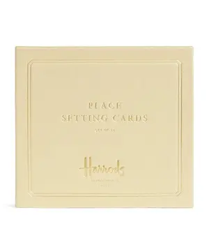 Harrods Place Setting Cards - Green