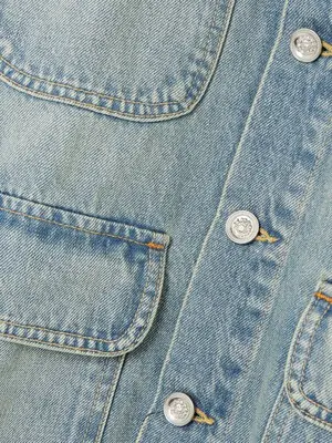 SLVRLAKE Hayden Corduroy-trimmed Denim Chore Jacket
