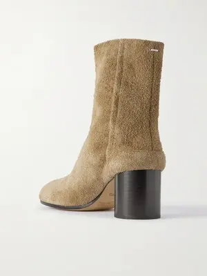 MAISON MARGIELA Tabi Split-toe Suede Ankle Boots