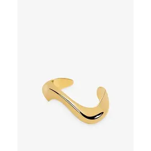 MISHO Wave Cuff Bangle - Gold