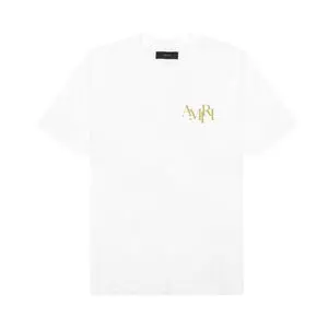Amiri Crystal Champagne T-shirt - White