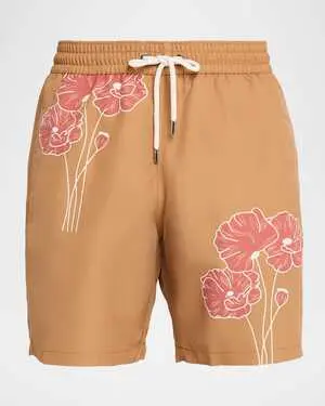 Frescobol Carioca Floral Shorts For Men