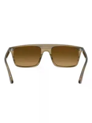 Ray-ban Striped Square-frame Sunglasses