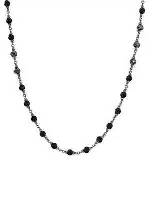 David Yurman Spiritual Beads Rosary Necklace - Silver