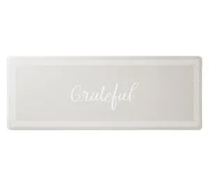 MARTHA STEWART Bloomfield Grateful 18'x 48' Kit Chen Mat - One-color