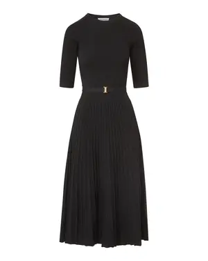 Veronica Beard Elthea Knit Dress - Black