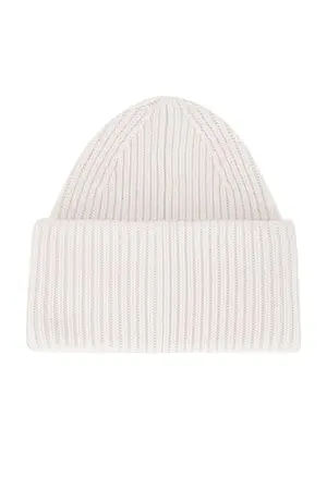 Acne Studios Pansy Face Beanie - Light Grey