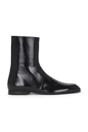 Khaite Colt Ankle Boot - Black