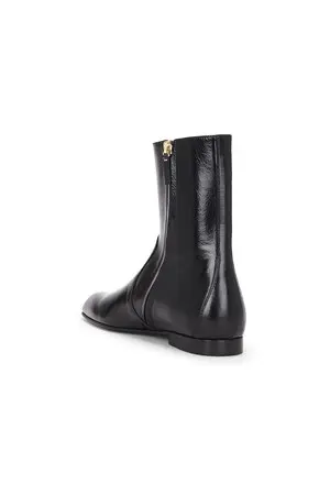 Khaite Colt Ankle Boot - Black