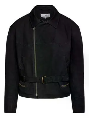 MAISON MARGIELA Belted Asymmetrical Zip Jacket