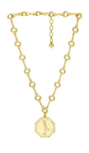 Brinker & Eliza Coraline Pendant Necklace - Gold