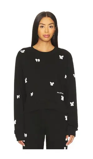 Lauren Moshi Puff Bow Pullover